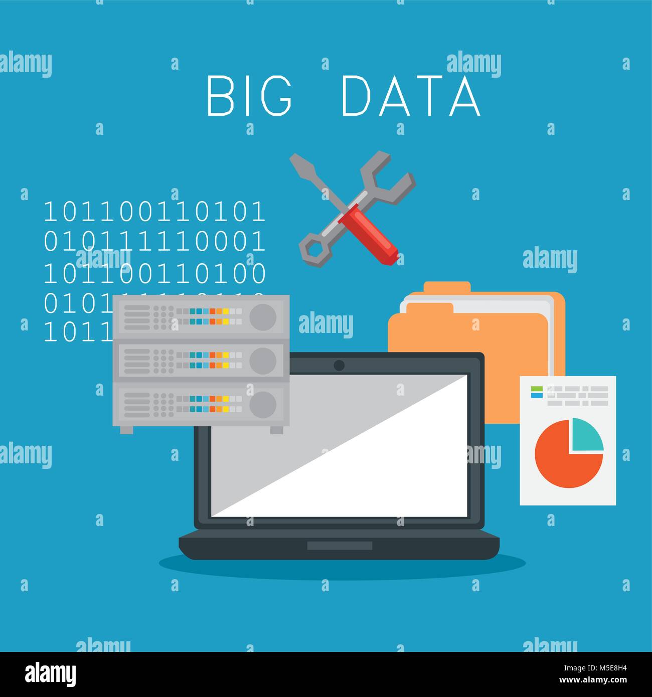 big data set icons Stock Vector Image & Art - Alamy
