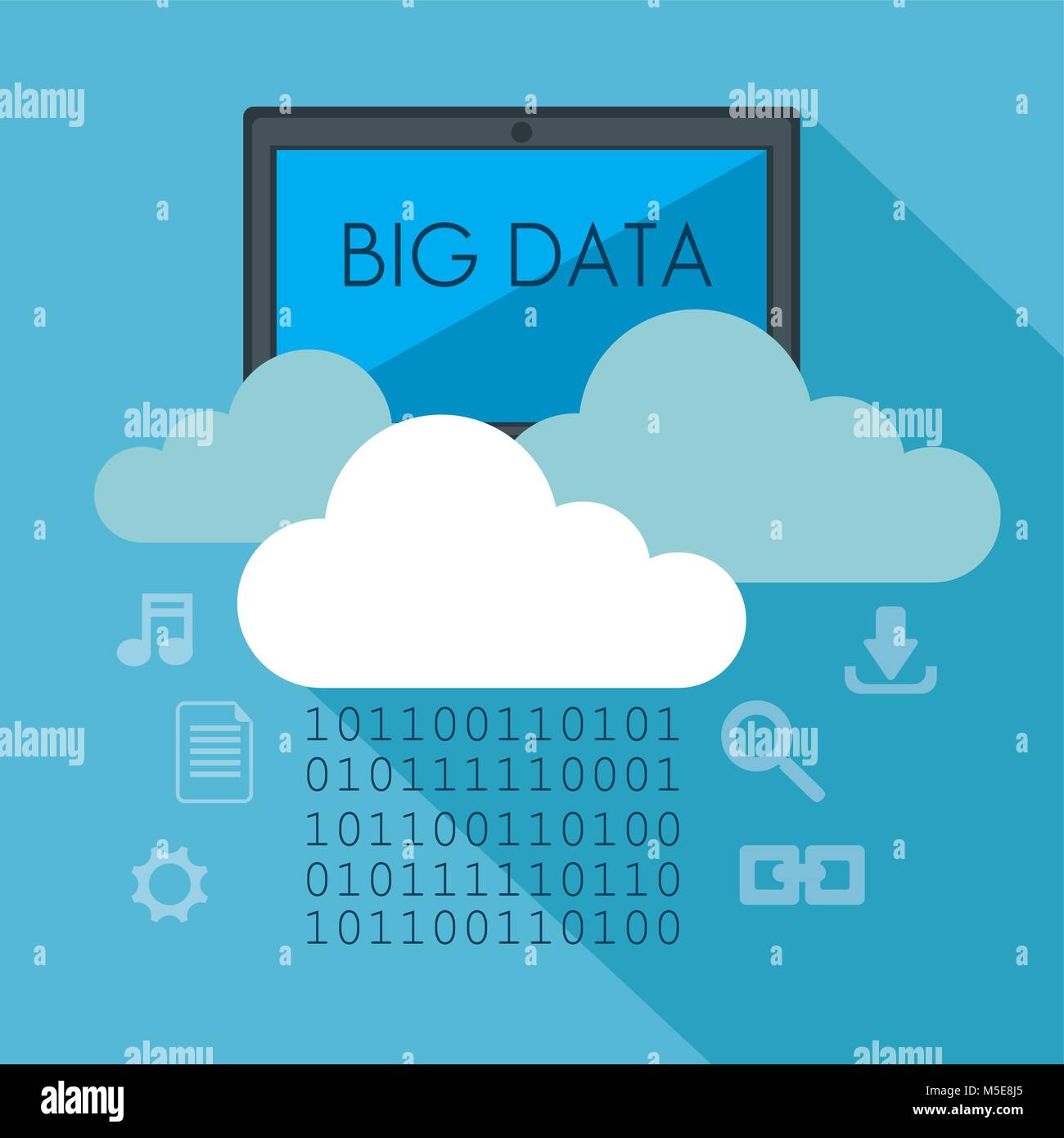 big data set icons Stock Vector Image & Art - Alamy