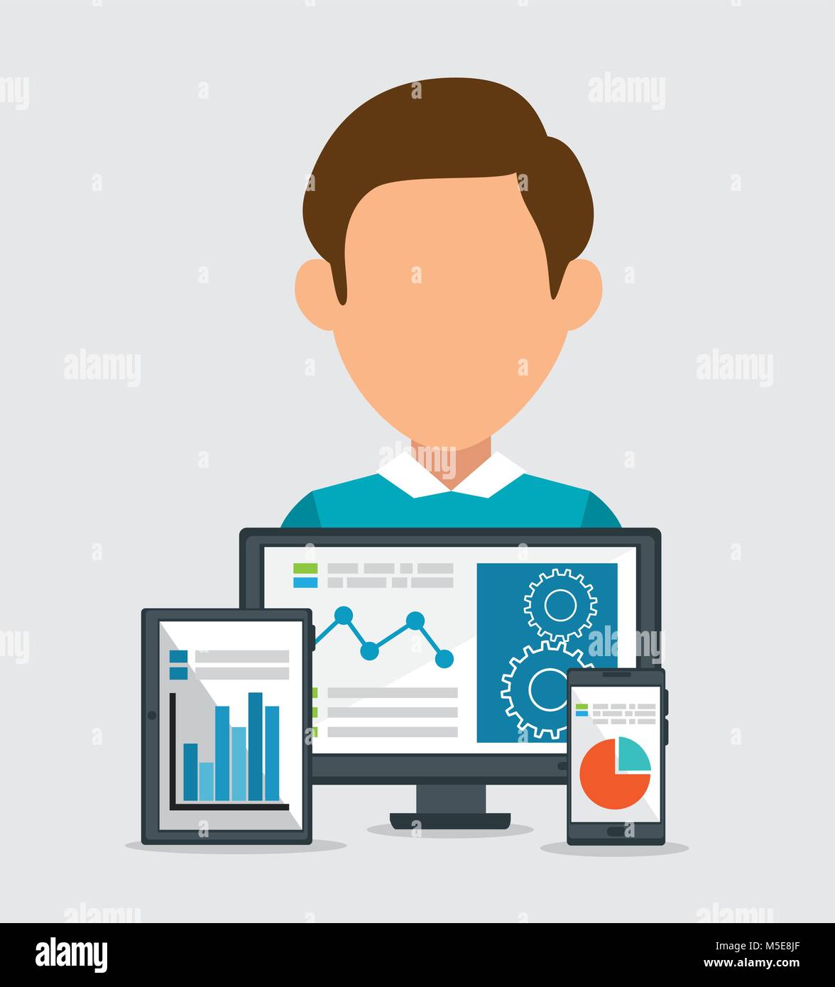 big data set icons Stock Vector Image & Art - Alamy