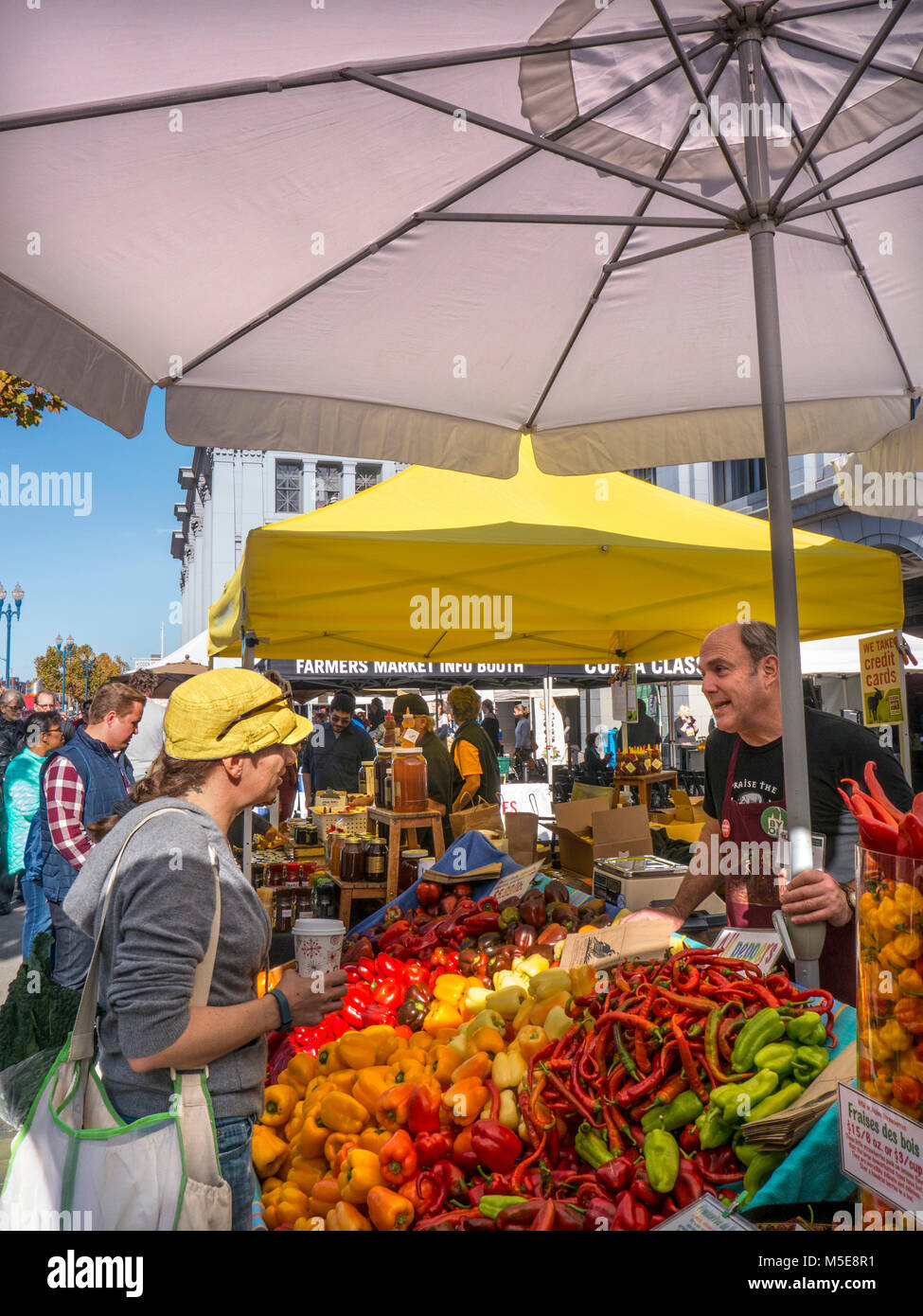 CALIFORNIA FARMERS STALL MARKET Salads Produce Local Embarcadero The ...
