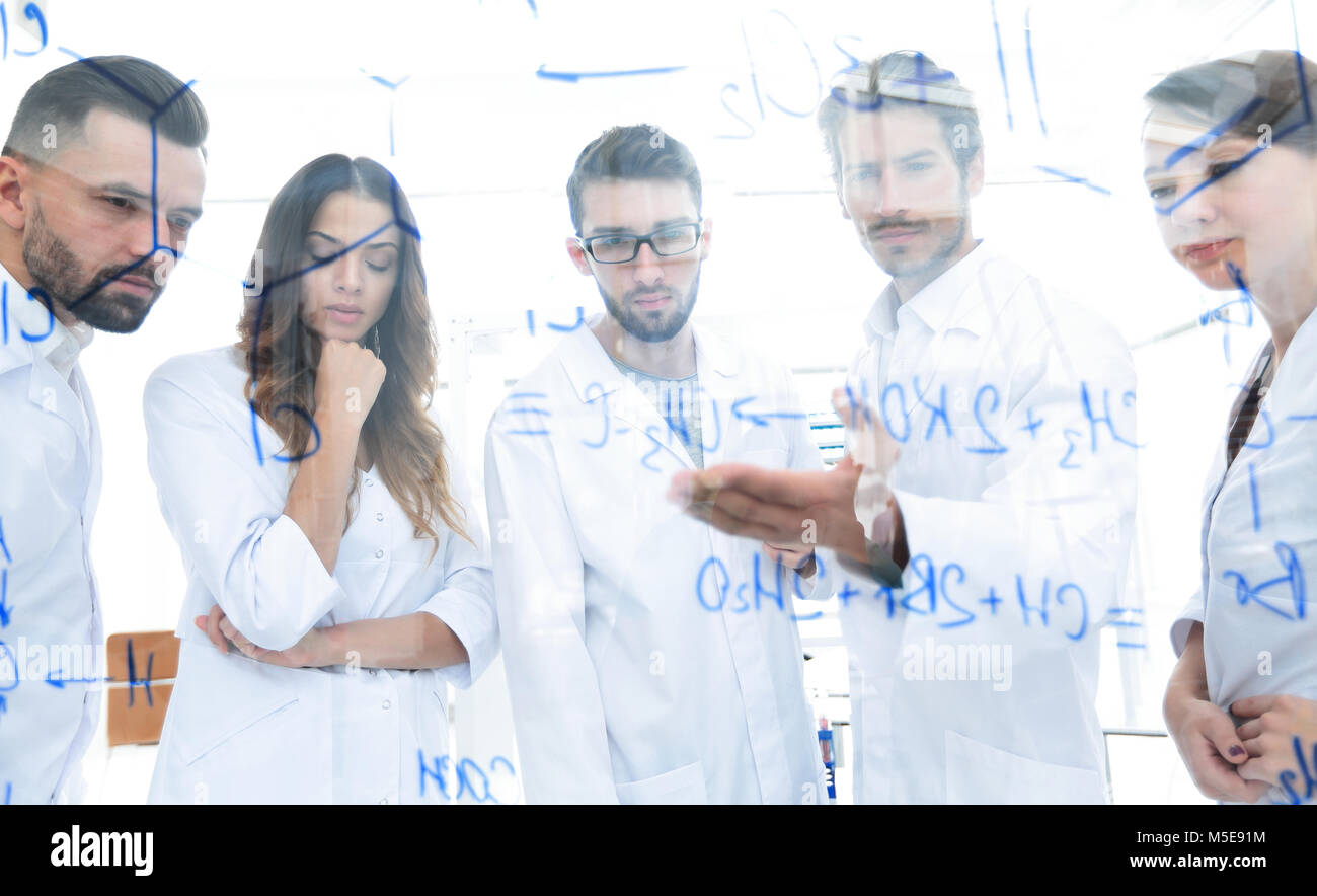 group of laboratory employees Stock Photo - Alamy