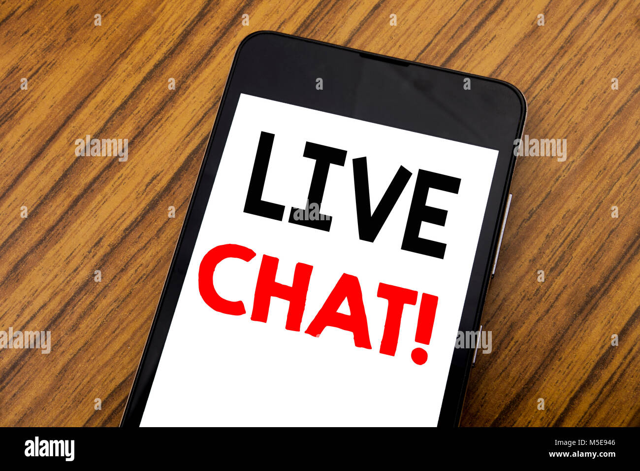 Livechat assistance hi-res stock photography and images - Alamy