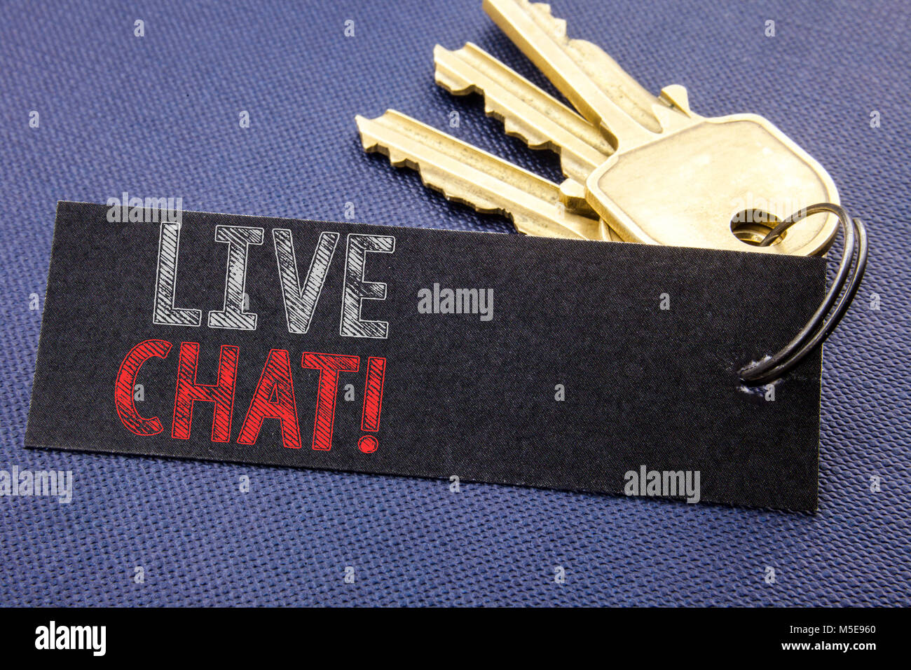 Handwritten text showing Live Chat . Business concept writing for ...