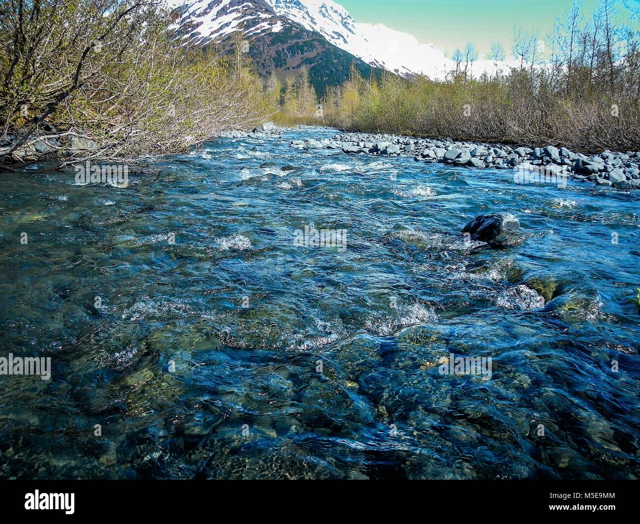 Water flowing down from mountains hi-res stock photography and images ...