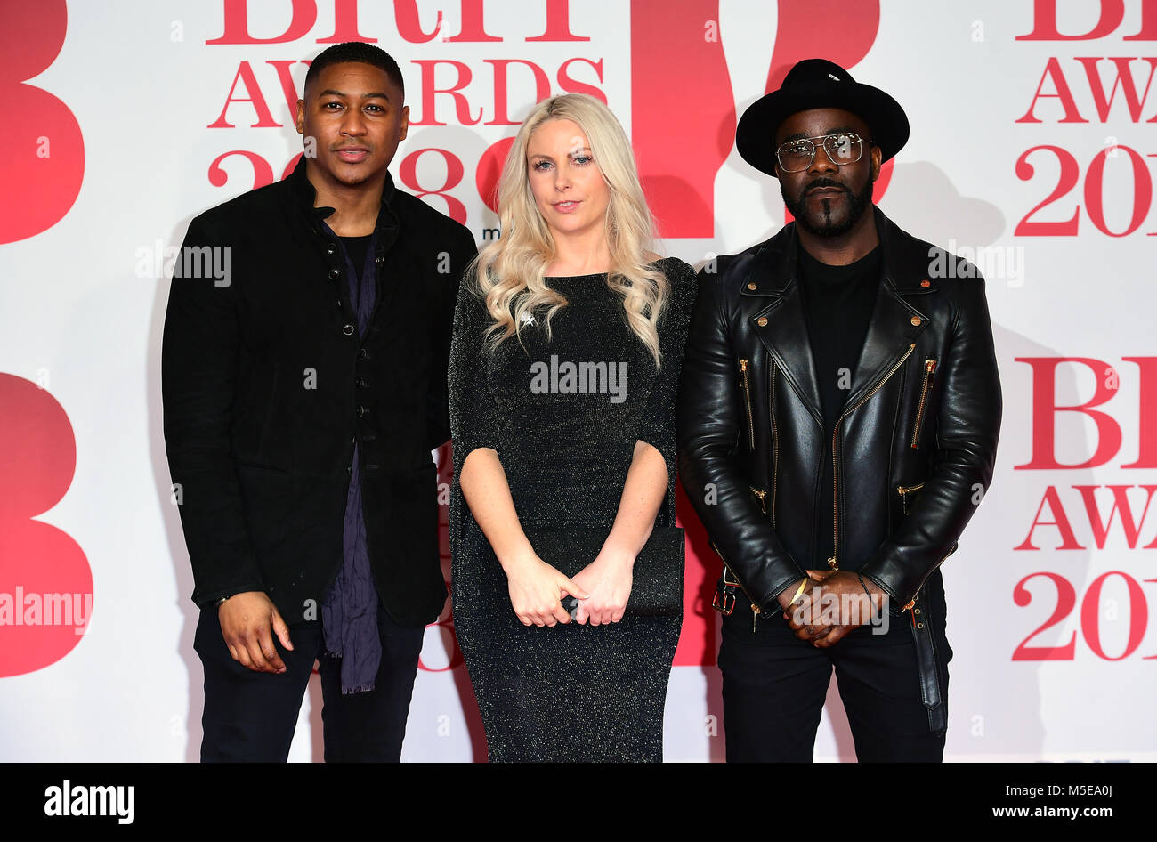 Kiss FM breakfast presenters (Left to right) Rickie Haywood Williams ...