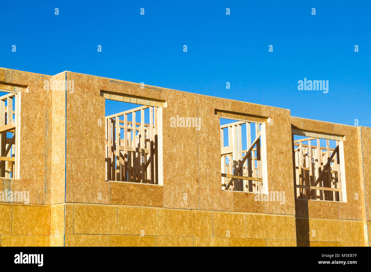 Residential apartment, condominium construction using particle board ...