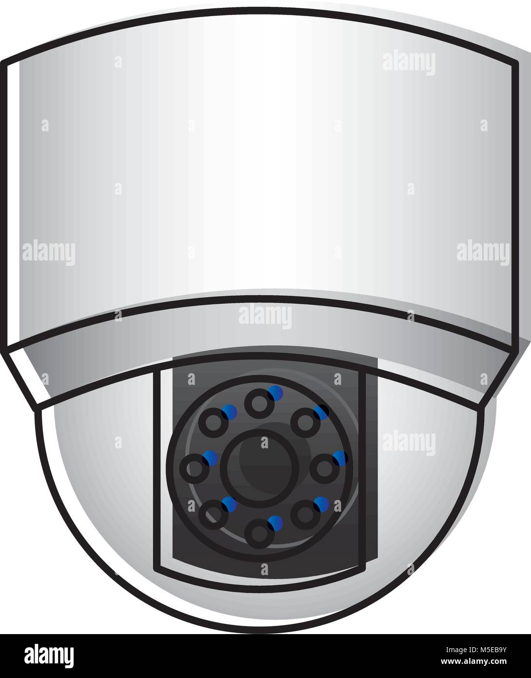 Ceiling security camera Stock Vector Images - Alamy