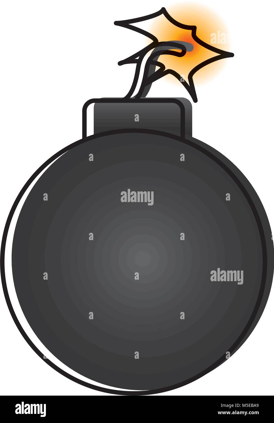 bomb danger explotion error attack icon Stock Vector Image & Art - Alamy