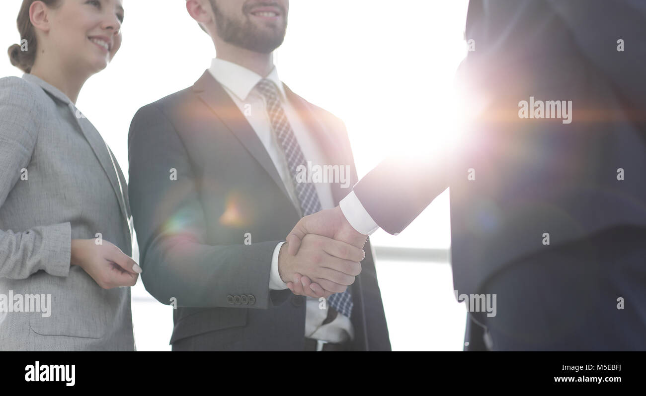 image of handshake of business partners Stock Photo - Alamy