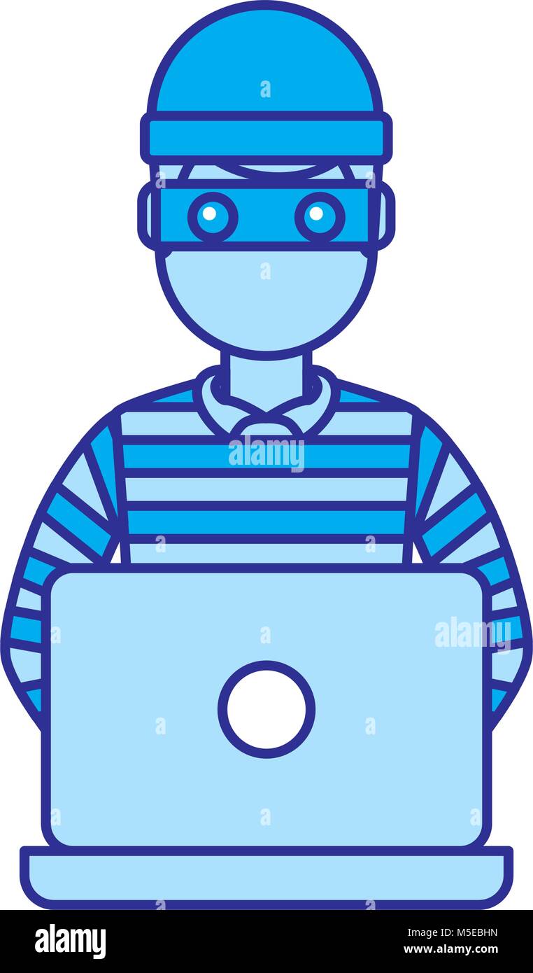 hacker male character working in laptop Stock Vector Image & Art - Alamy hacker male character working in laptop Stock Vector Image & Art - Alamy