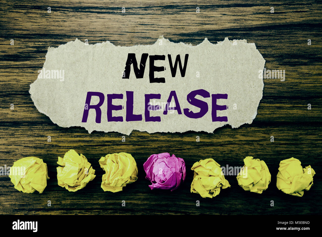 New software release announcement hi-res stock photography and images ...