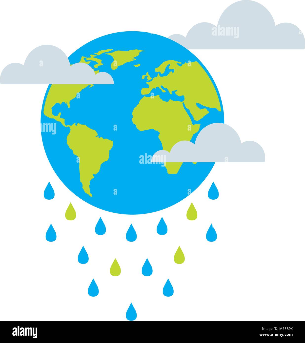globe planet world cloud rain storm Stock Vector Image & Art - Alamy