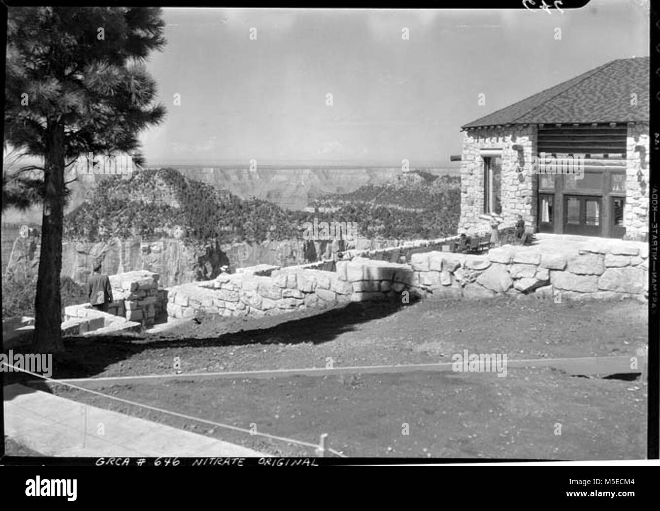 Grand Canyon Historic Nor Rim Lodge Reconstruction c RECONSTRUCTION OF ...