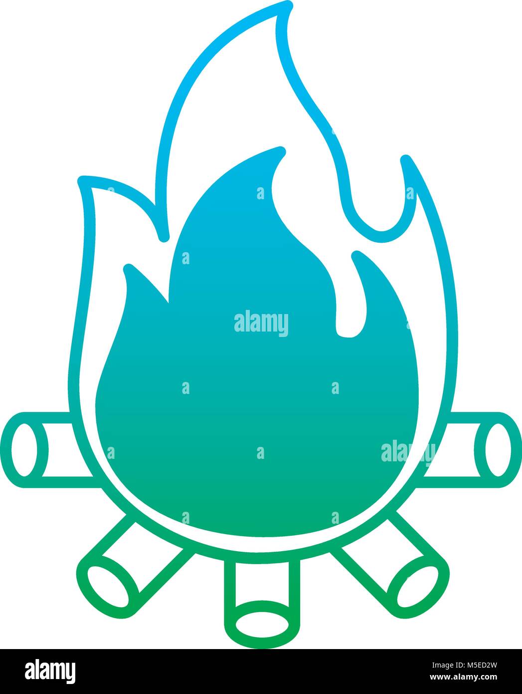 Fire sticks plant Stock Vector Images - Alamy