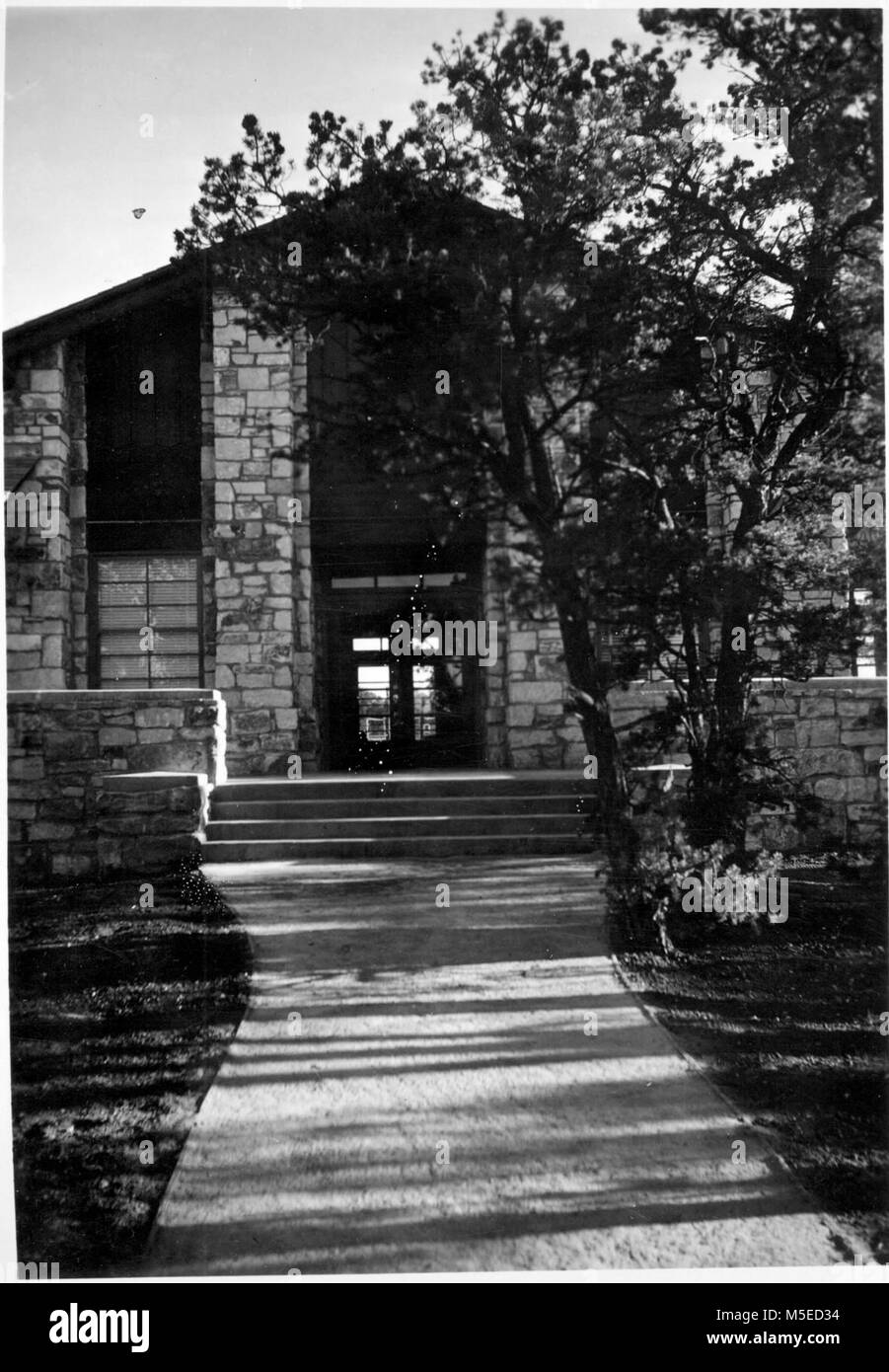 Grand Canyon Historic School House Exterior FRONT ENTRANCE TO GRAND ...