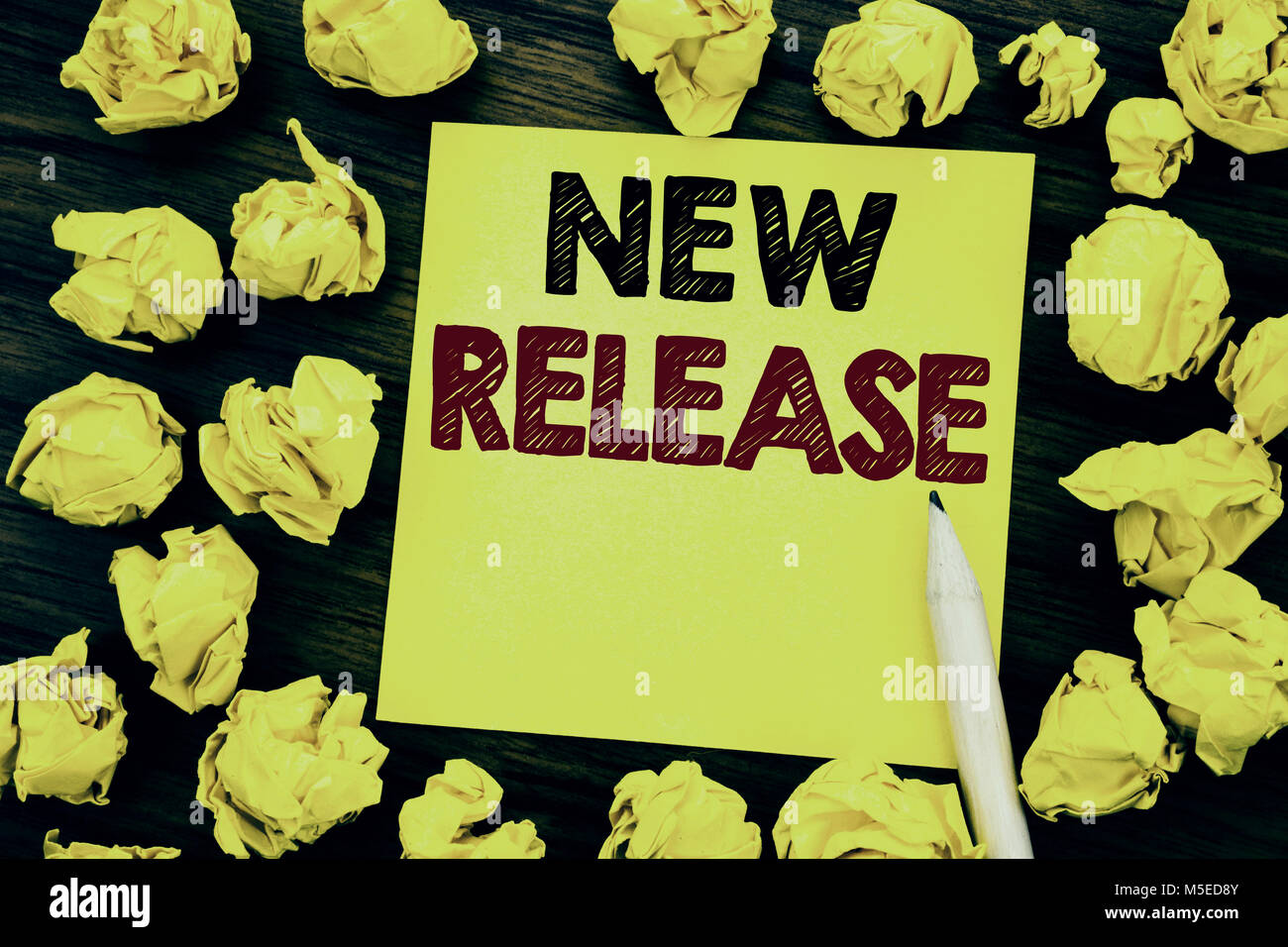 New software release announcement hi-res stock photography and images ...