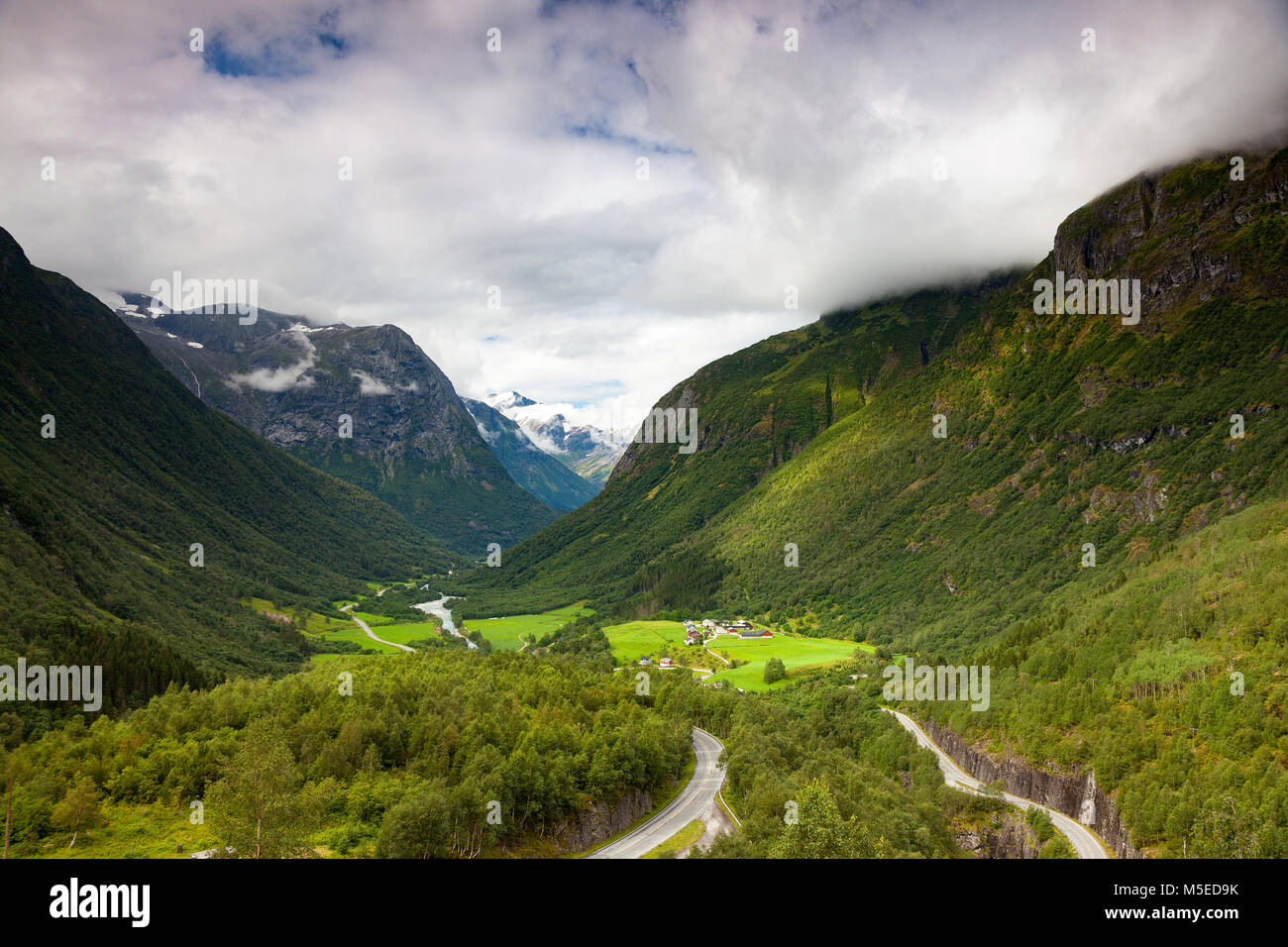A scene in Northern Norway Stock Photo - Alamy