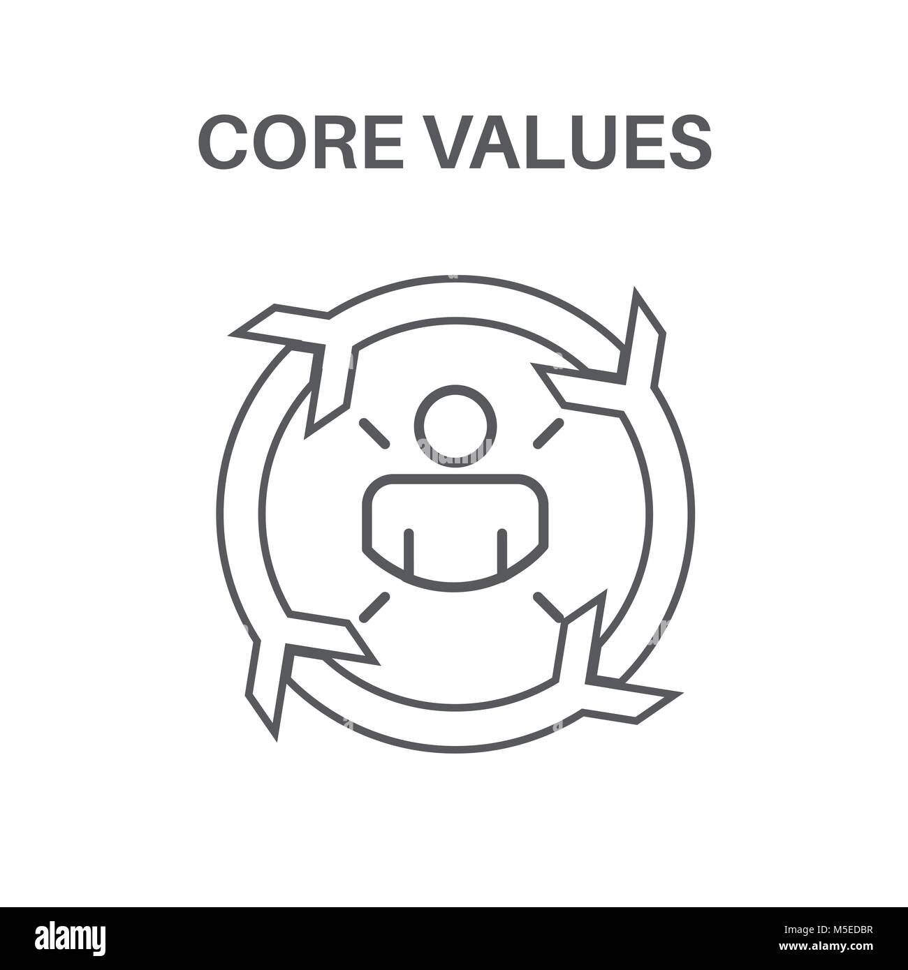 Core Values with Social Responsibility Image - Business Ethics & Trust ...