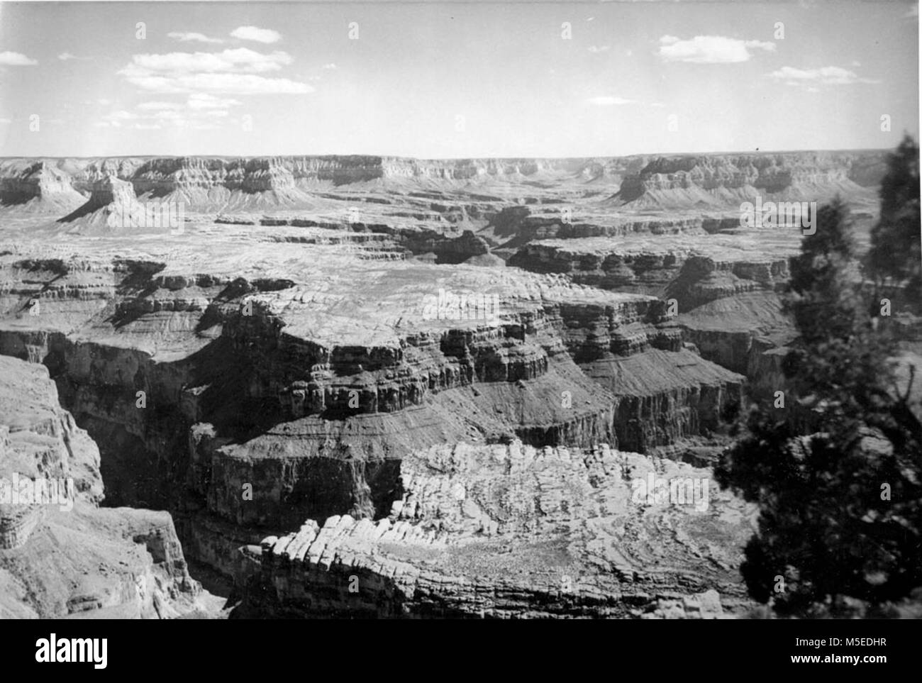 Grand Canyon Boysag Point LOOKING SOUTH AND UP HAVASU CANYON FROM ...