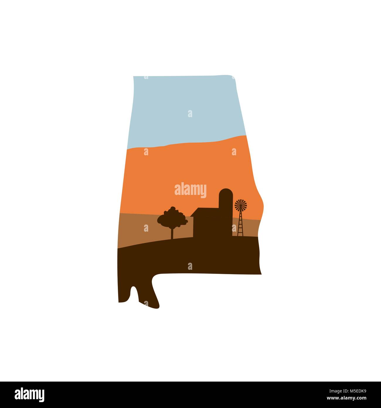 Map of homestead Stock Vector Images - Alamy