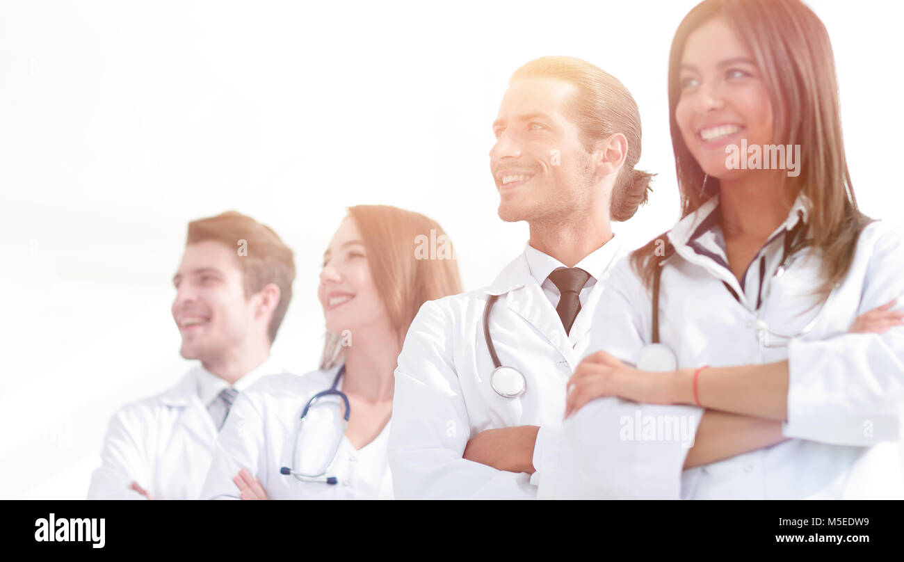 group of employees of the medical center Stock Photo - Alamy