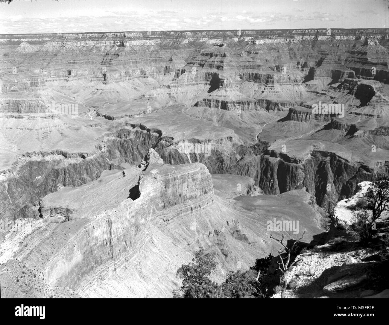 Grand Canyon Powell Point LOOKING NORTHWEST FROM POWELL MEMORIAL, DANA ...