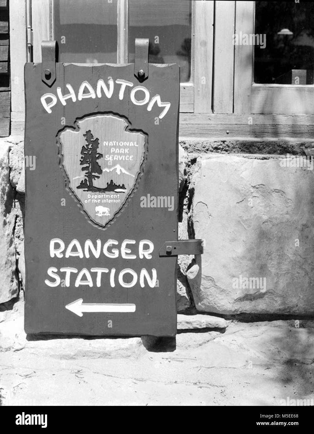 Grand Canyon Historic- Phantom Ranger Station Sign PHANTOM RANCH RANGER ...