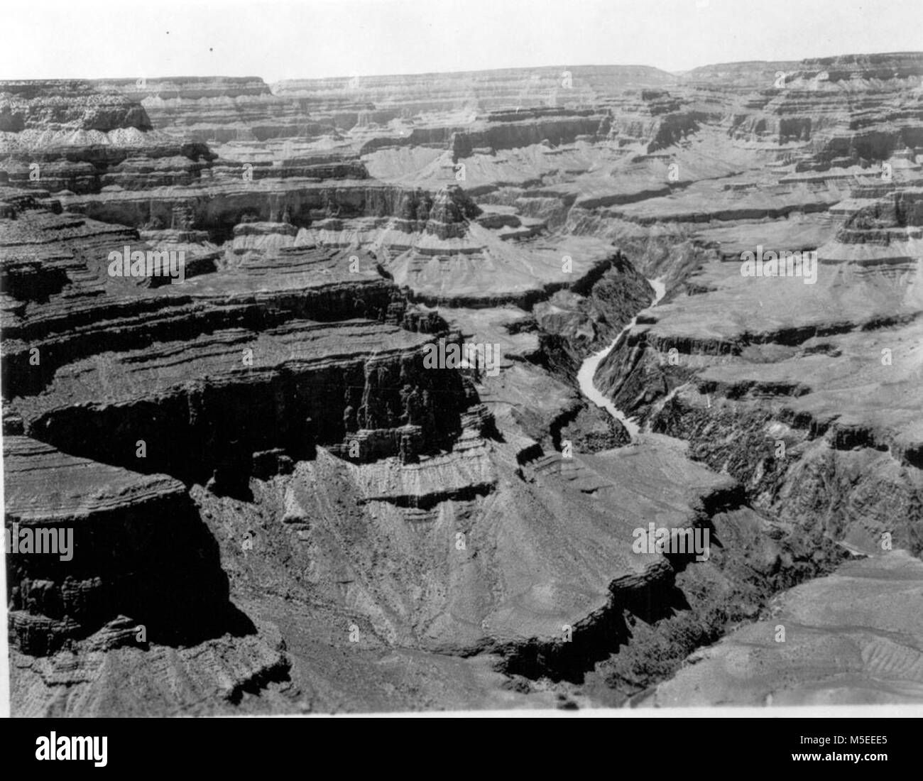 Grand Canyon HistoricPima Point VIEW OF CANYON LOOKING WEST. SOUTH RIM ...