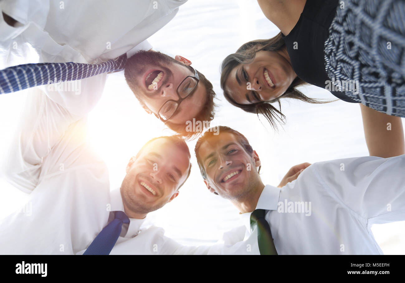 closeup.bottom view.successful business people Stock Photo - Alamy
