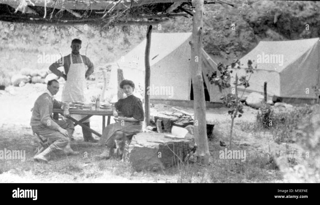 Grand Canyon Historic - Rust Camp Kolb c RUST CAMP TENTS. ELLSWORTH ...