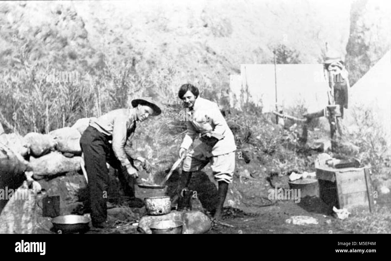 Grand Canyon Historic - Rust Camp Kolb c RUST CAMP. ELLSWORTH KOLB AND ...