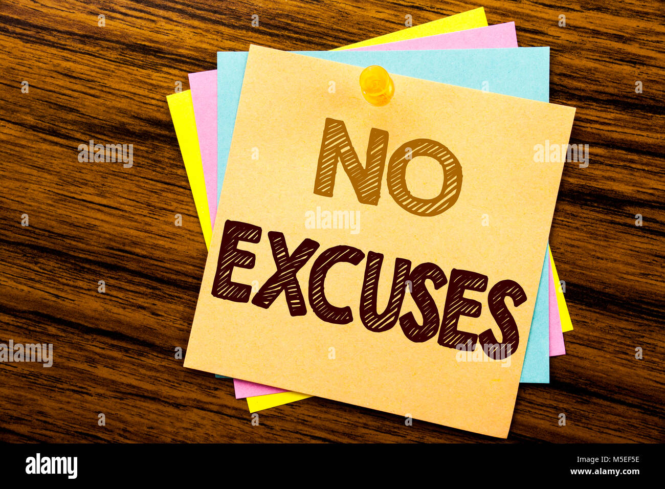 Conceptual hand writing text caption inspiration showing No Excuses ... Conceptual hand writing text caption inspiration showing No Excuses ...