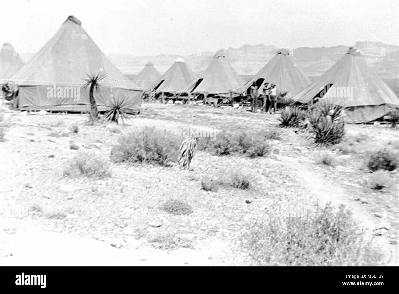 Grand Canyon CCC at Rampart Cave CCC WORK AT RAMPART CAVE: PIERCES ...