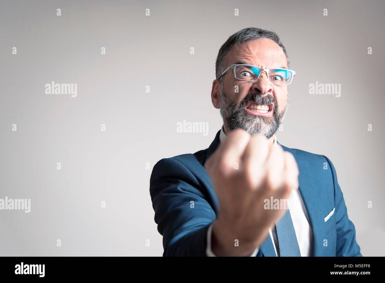 Beat up man face hi-res stock photography and images - Alamy