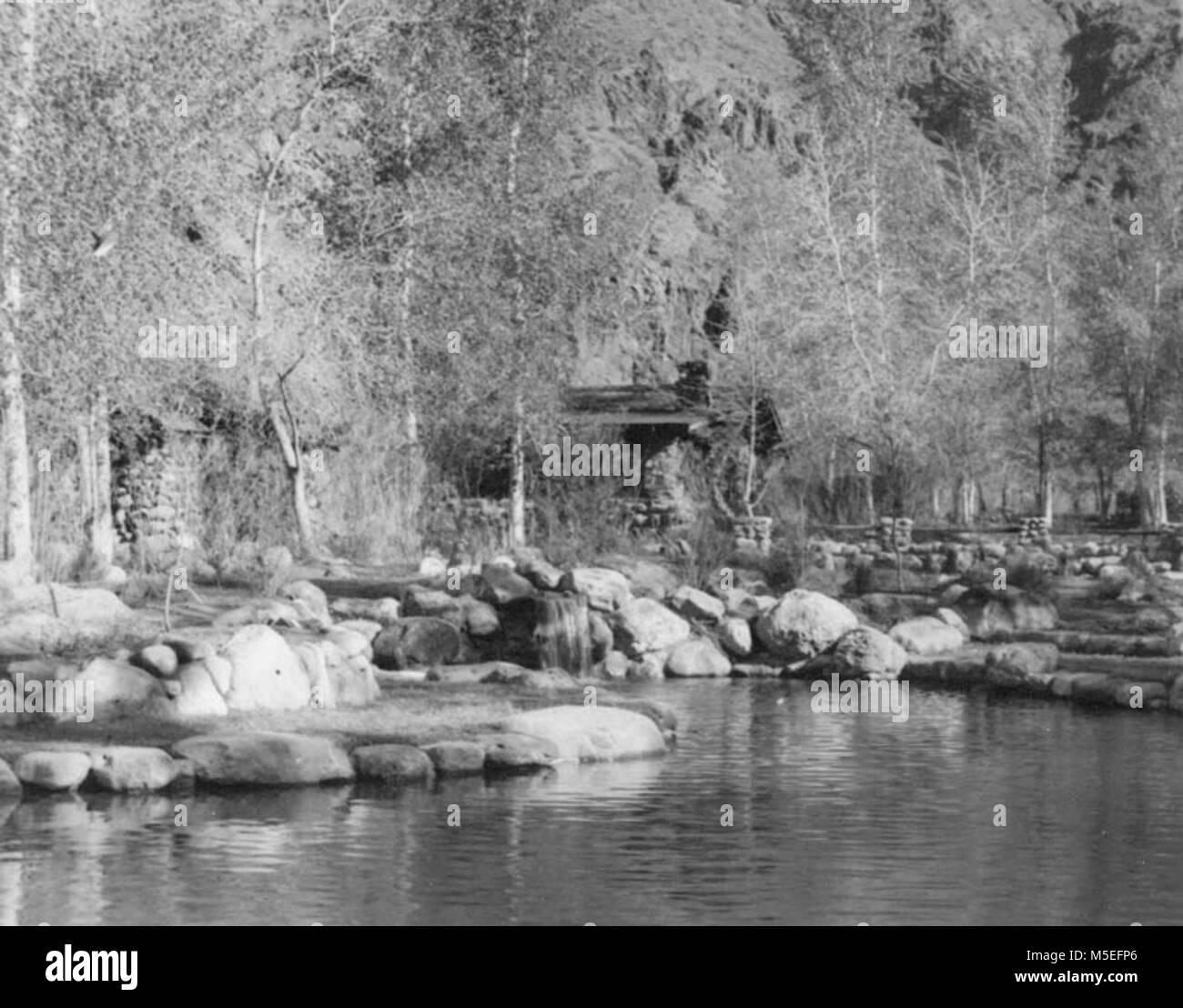 Grand Canyon Historic- Phantom Ranch Poolside c Phantom Ranch. Soft ...