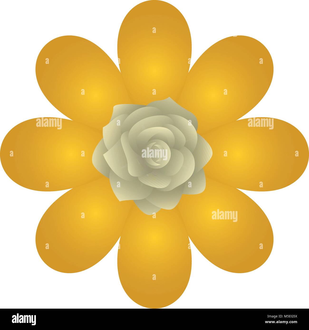 Isolated flower icon Stock Vector Image & Art - Alamy