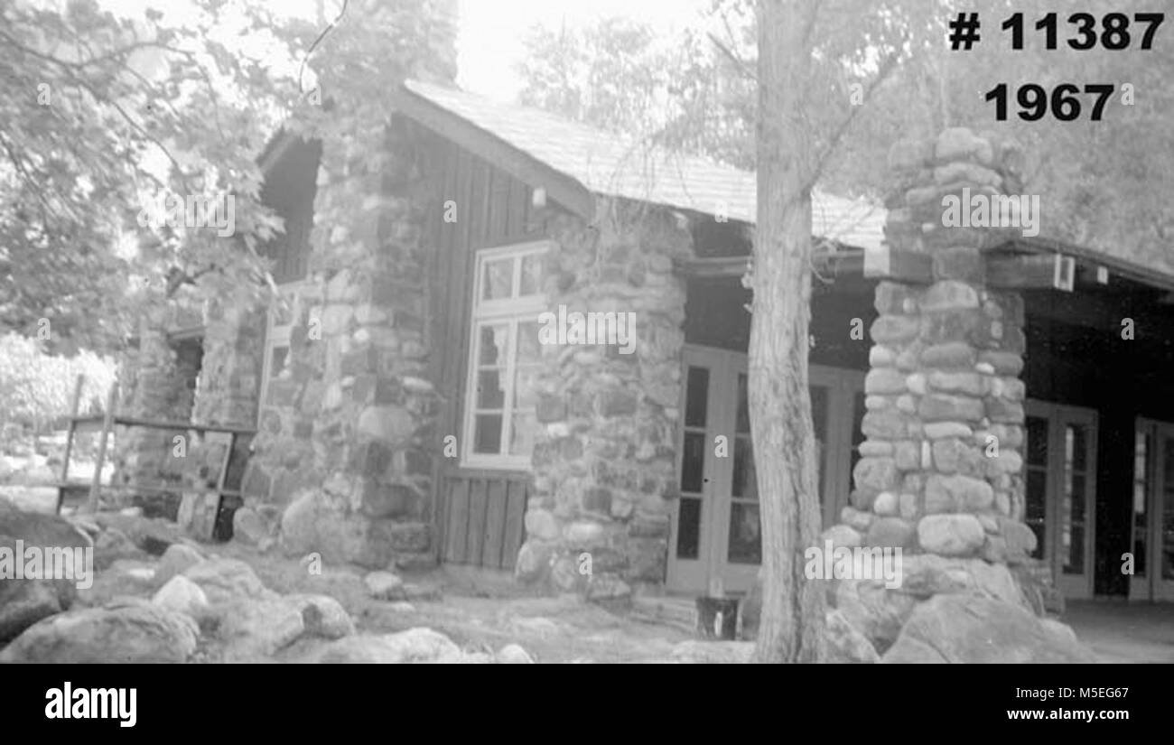 Grand Canyon Historic- Phantom Ranch Employee Bunkhouse c DRAINED POOL ...