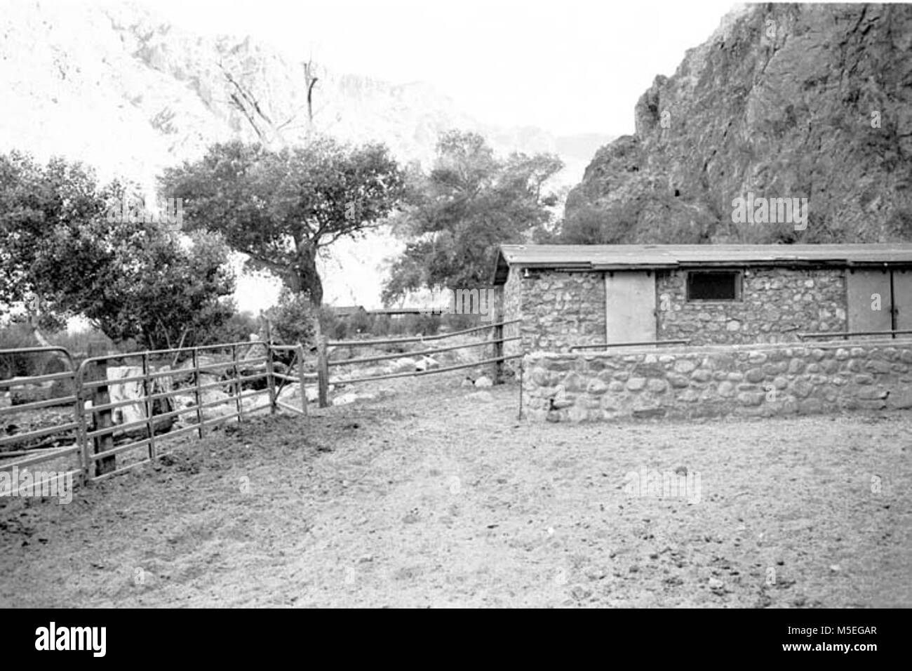 Grand Canyon Historic- Phantom Ranch Fred Harvey Corral PHANTOM RANCH ...
