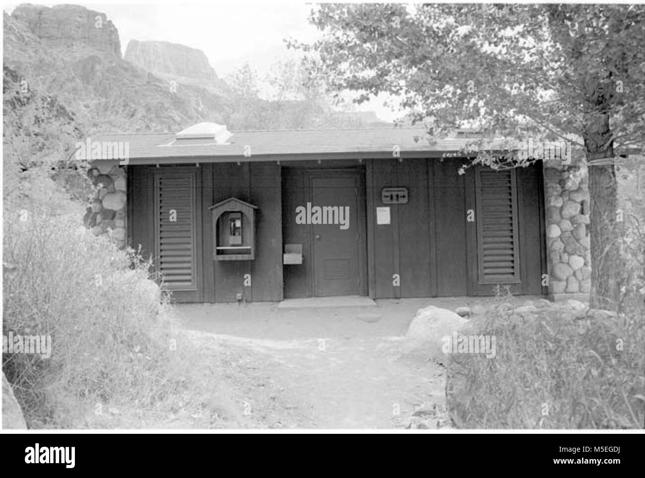 Grand Canyon Historic- Phantom Ranch Restrooms WOOD FRAME RESTROOM BY ...