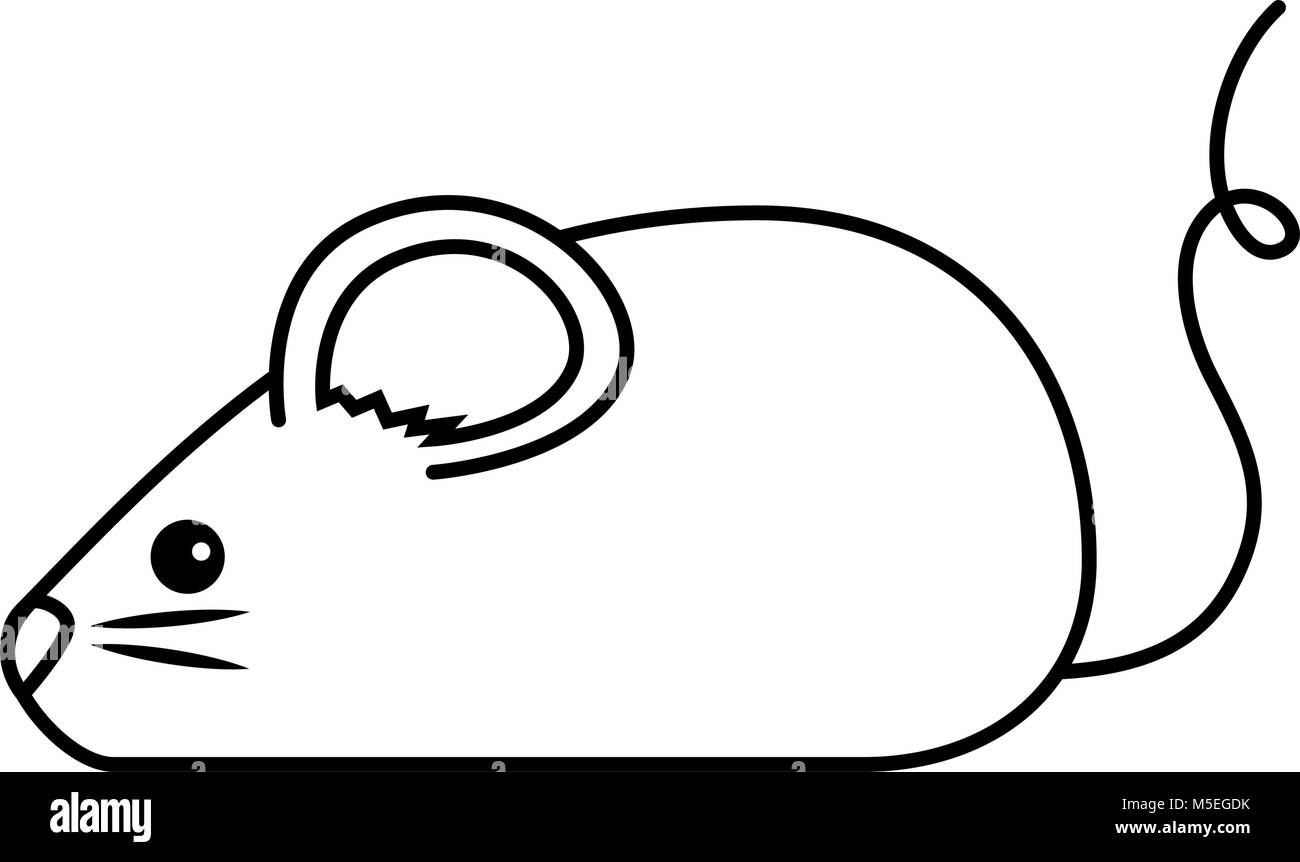 Mouse Clipart Outline