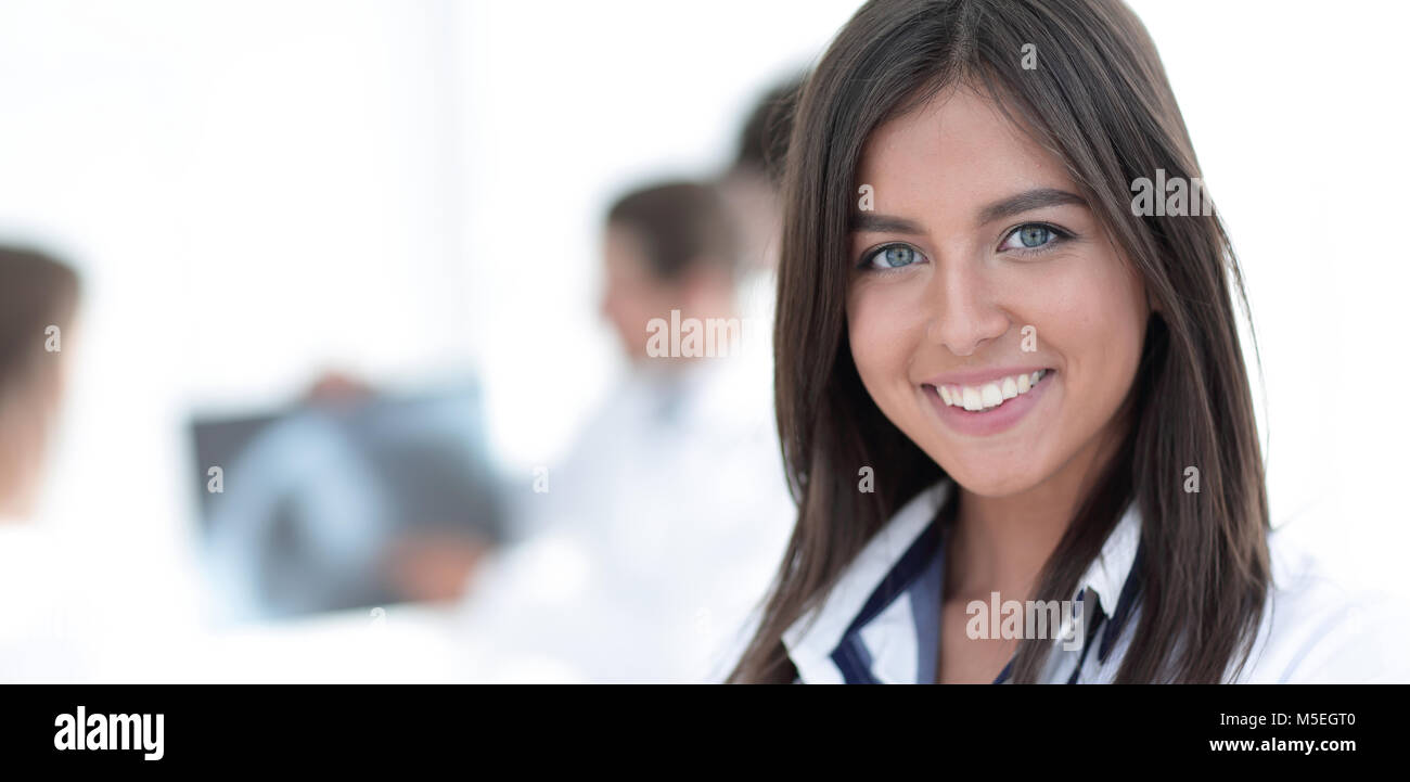 closeup.successful woman doctor Stock Photo - Alamy