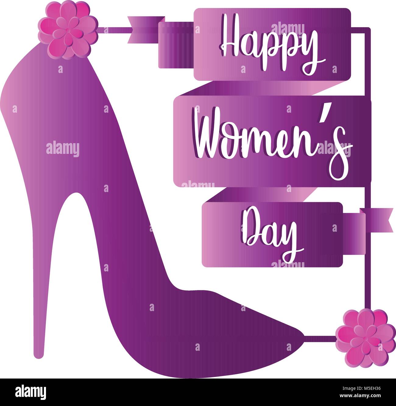 Women shoe Stock Vector Images - Alamy