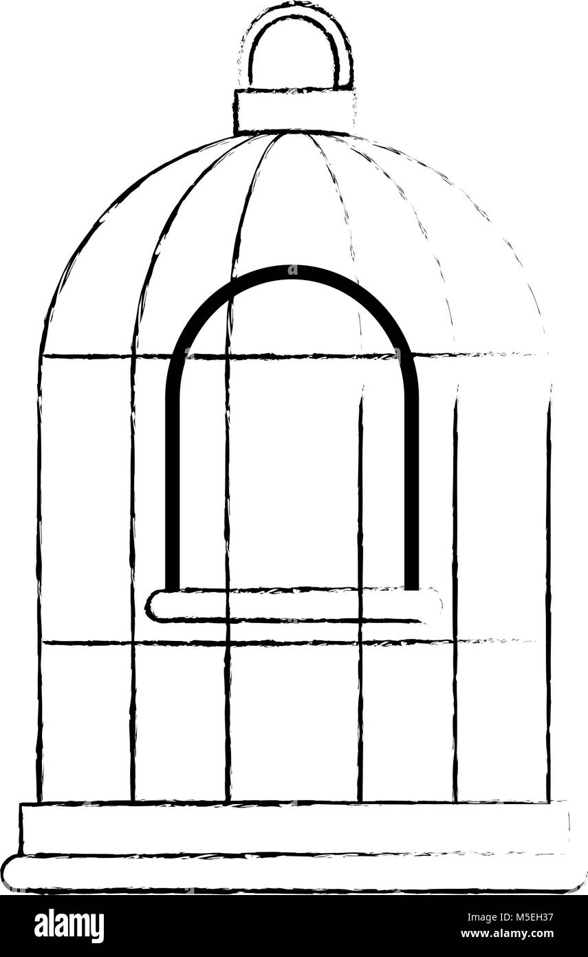 Animal cage empty Black and White Stock Photos & Images - Alamy