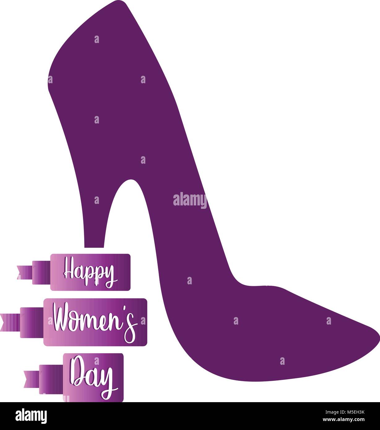 Heel shoe Stock Vector Images - Alamy