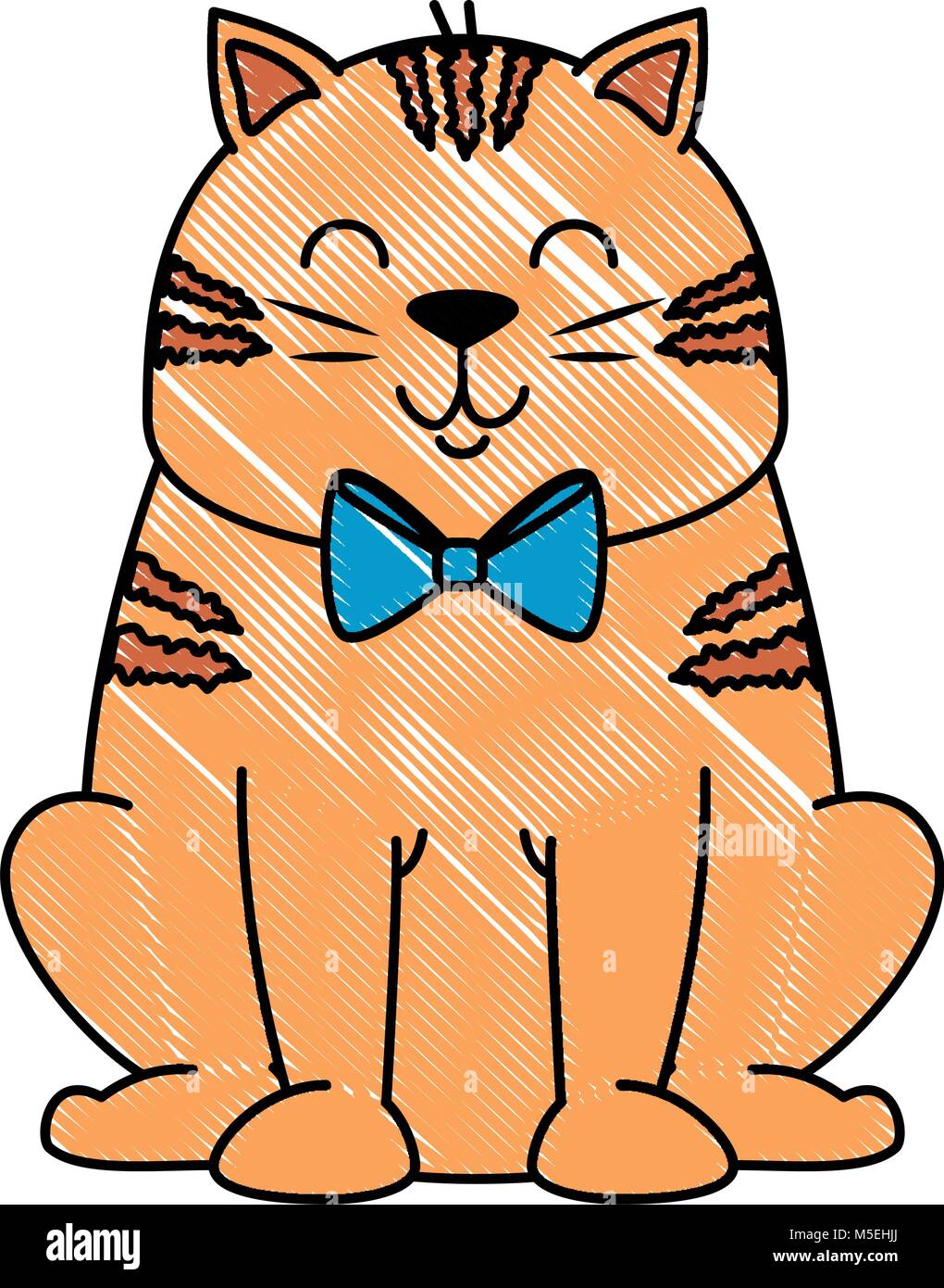 cute cat mascot character Stock Vector Image & Art - Alamy