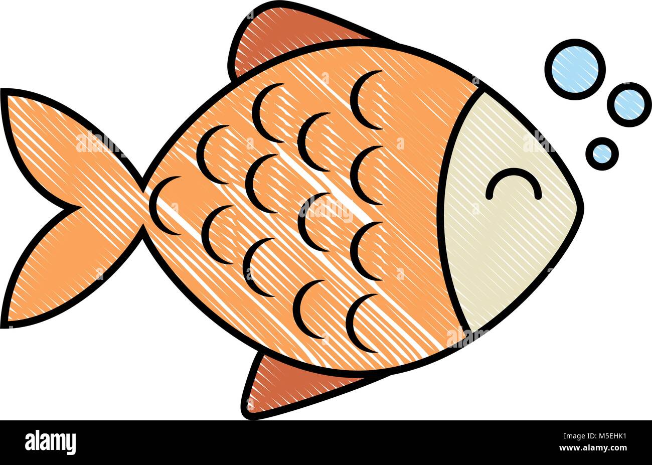 cute fish pet character Stock Vector Image & Art - Alamy