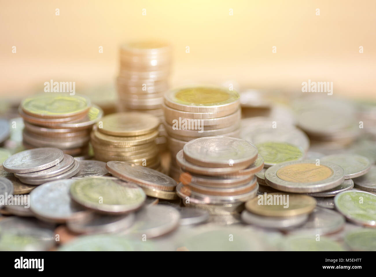 The background and financial buildings. financial concepts Stock Photo ...