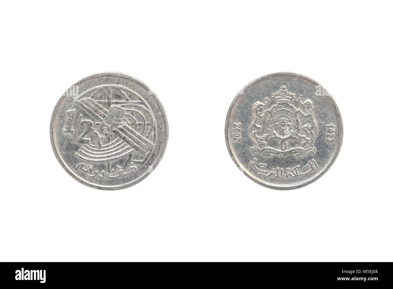 Currency coins morocco dirham hi-res stock photography and images - Alamy