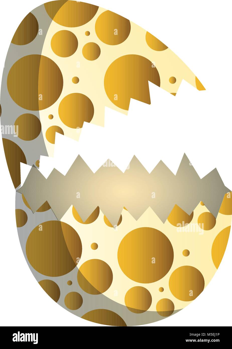 Broken easter egg Stock Vector Image & Art - Alamy