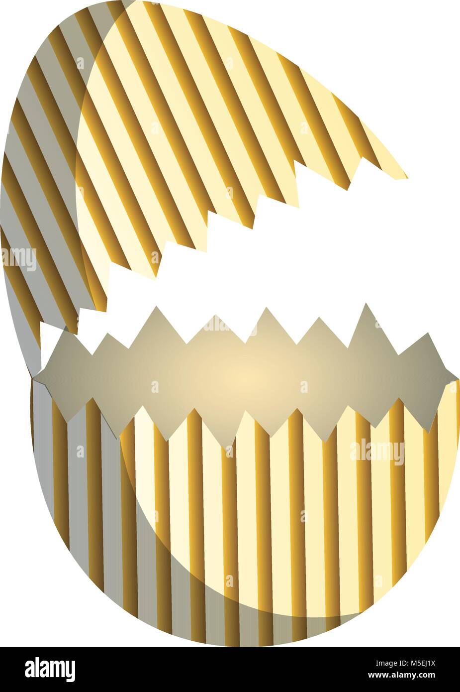 Broken easter egg Stock Vector Image & Art - Alamy